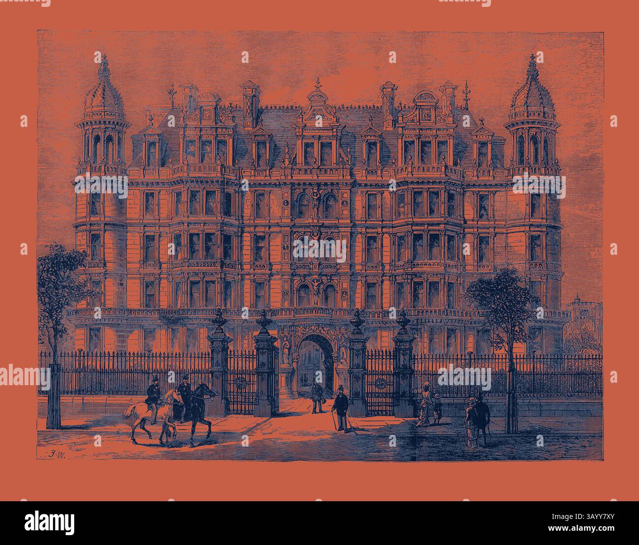 Showcasing victorian architectural elegance hi-res stock photography ...