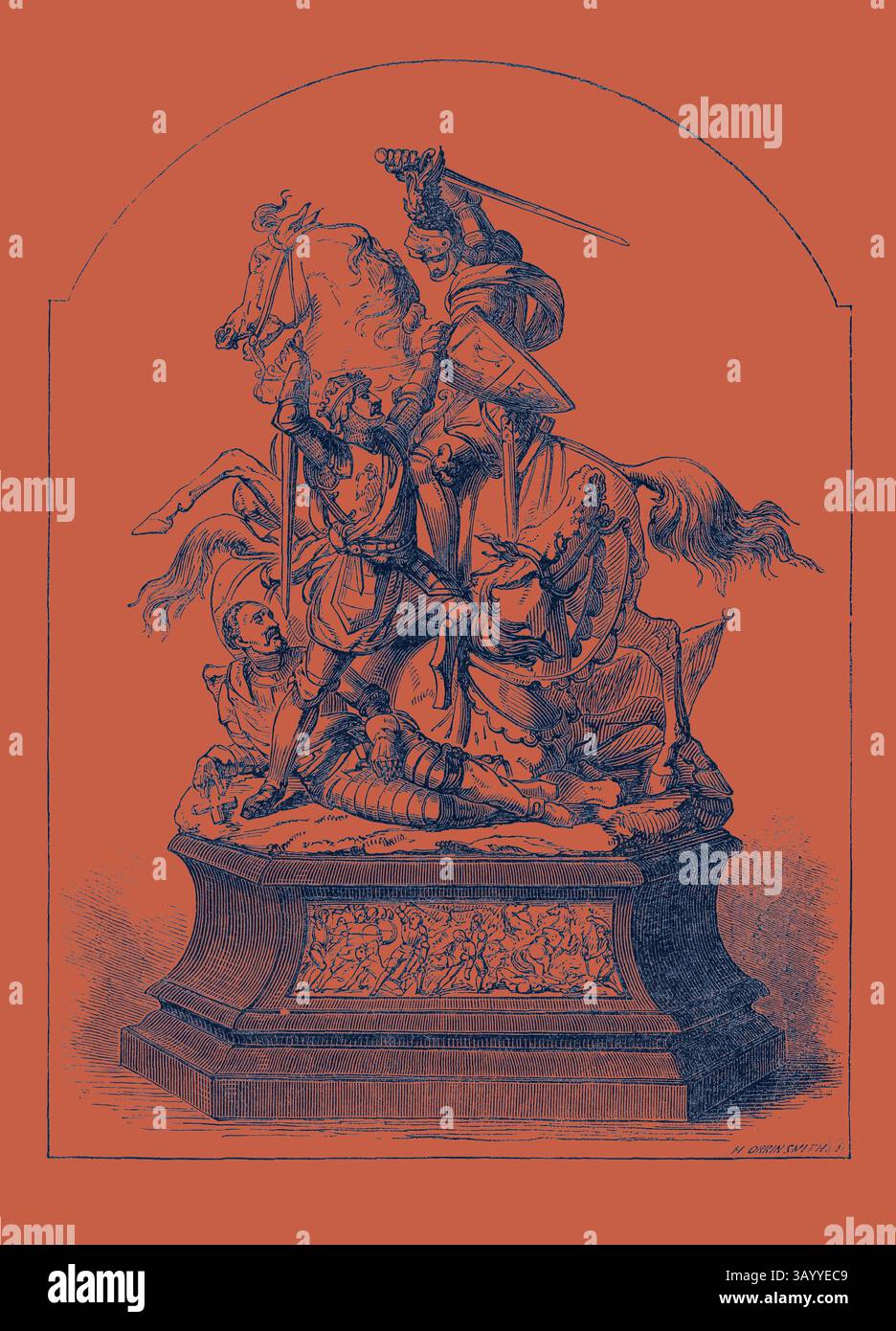 Striking statue depicts hi-res stock photography and images - Alamy