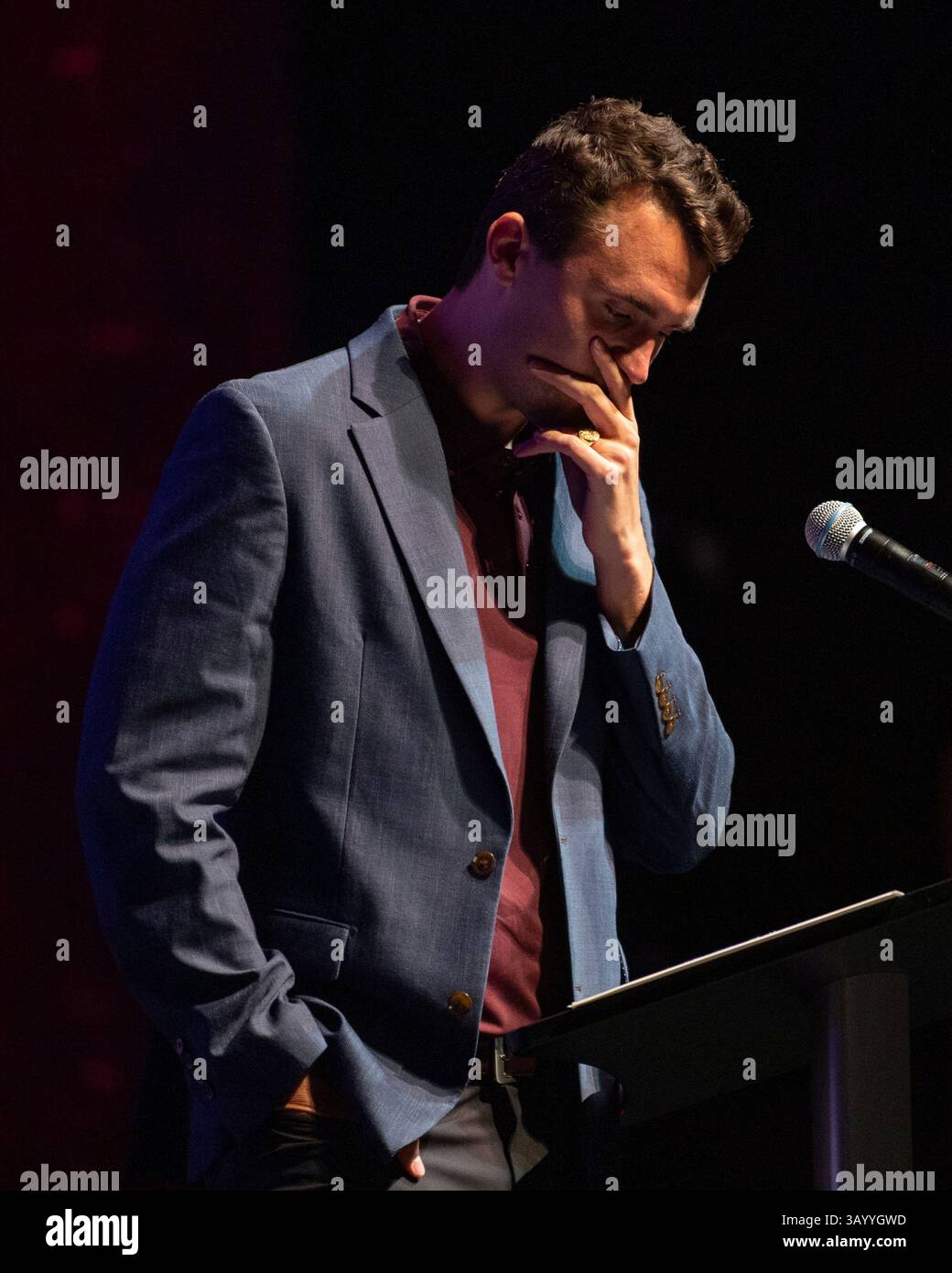 Charlie Kirk speaks at Texas A&M University as part of Turning Point ...