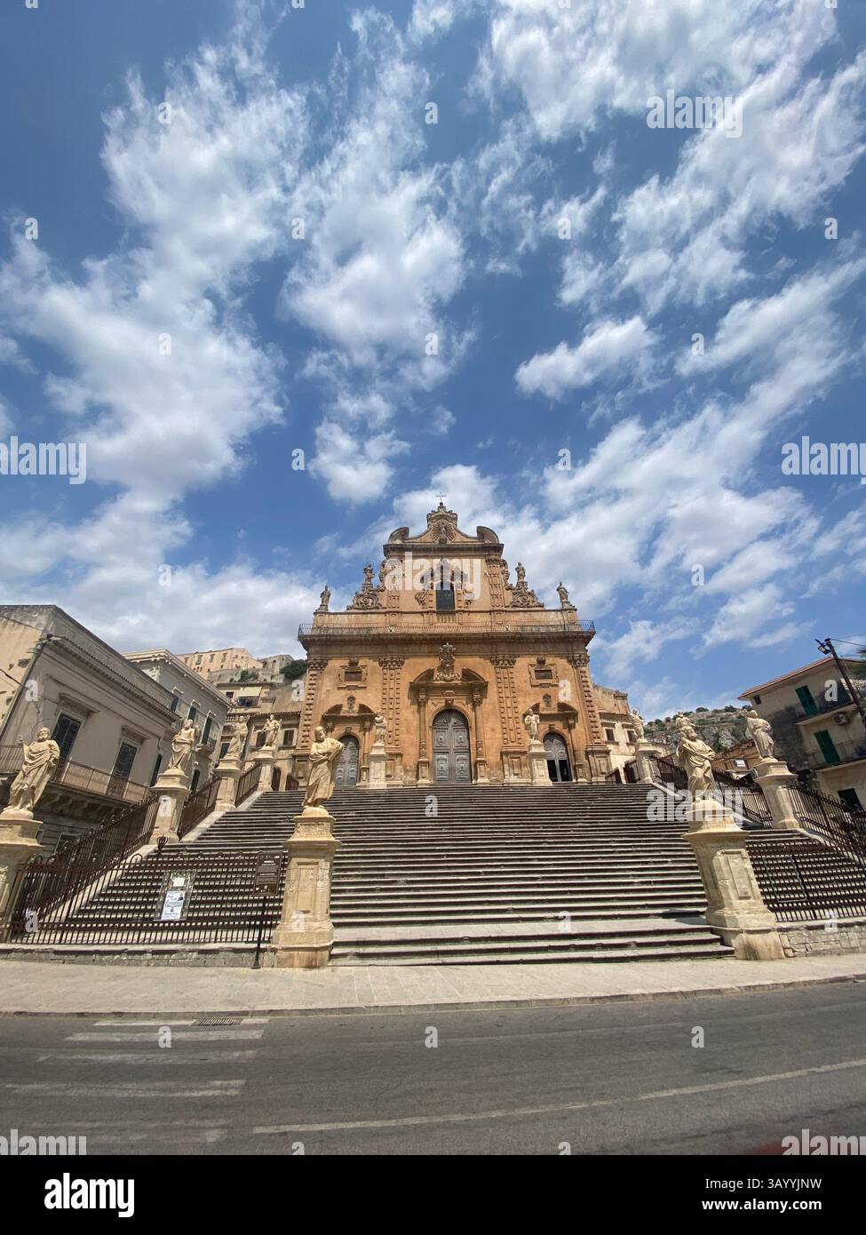 Historic San Giorgio Cathedral rising majestically over Modena's ...