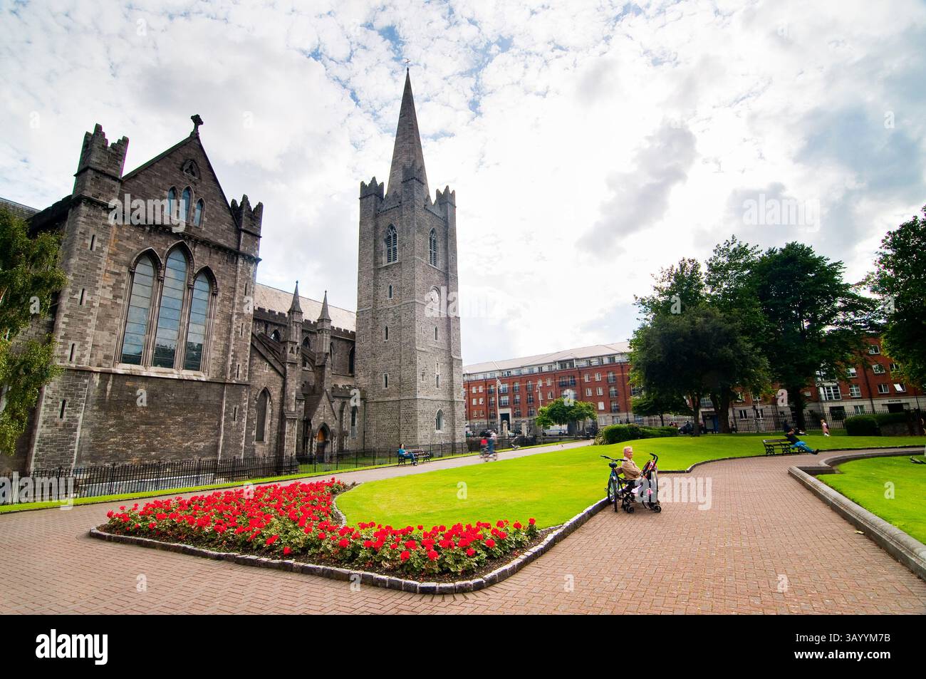 Jul 24, 2010 - Dublin, Ireland - Wide pathways provide a walk through ...