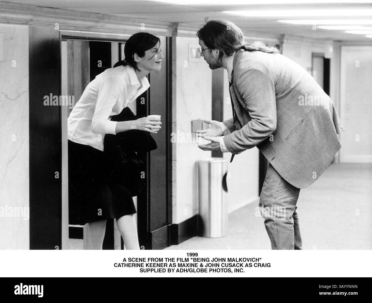 Catherine keener being john Black and White Stock Photos & Images - Alamy