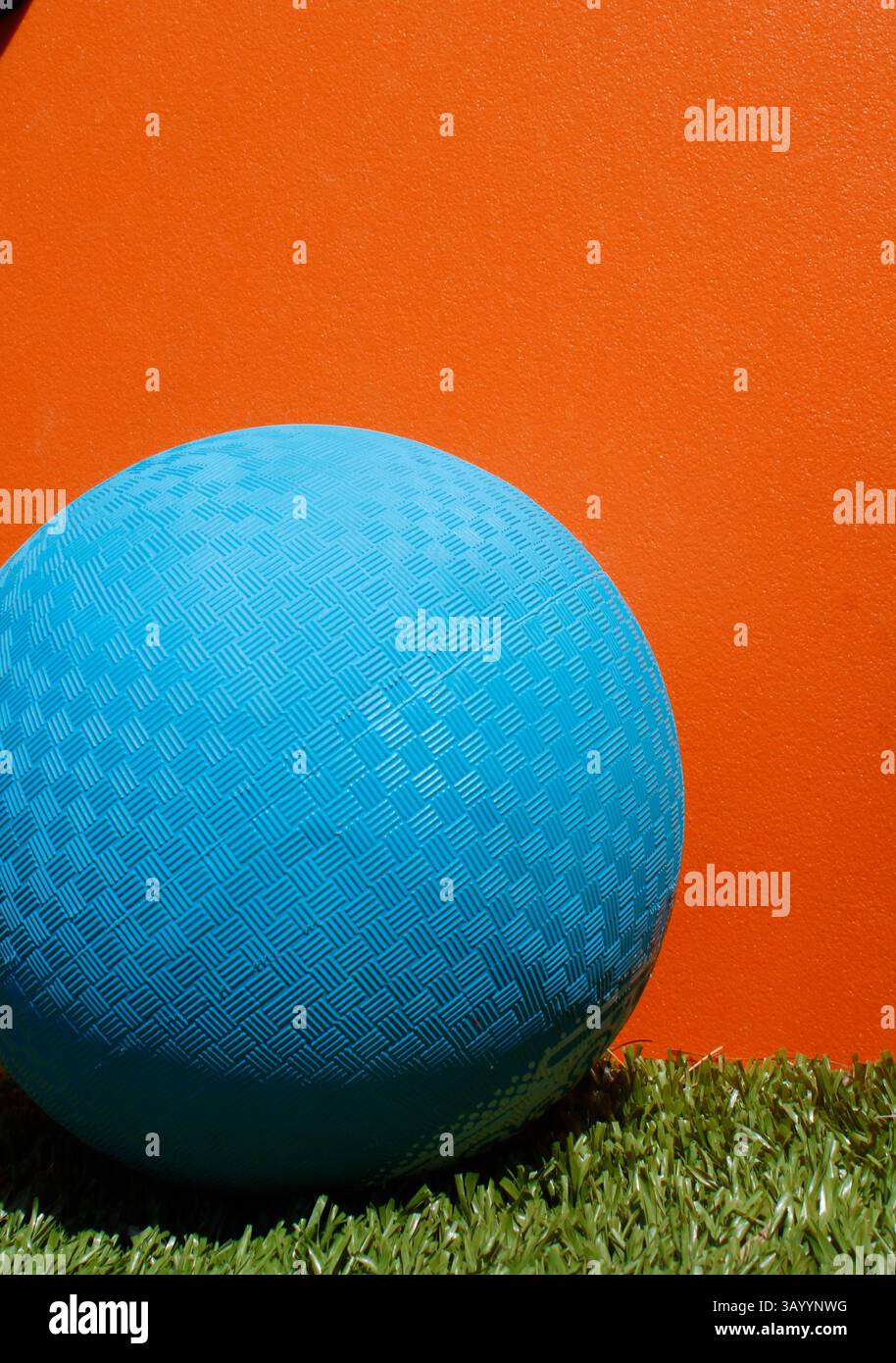 Blue kickball hi-res stock photography and images - Alamy