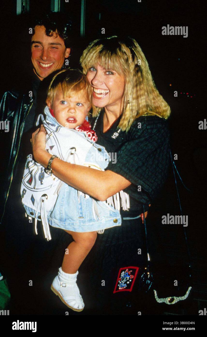 Mar. 28, 2008 - A2484.OLIVIA NEWTON JOHN WITH HUSBAND MATT LATTANZI AND ...