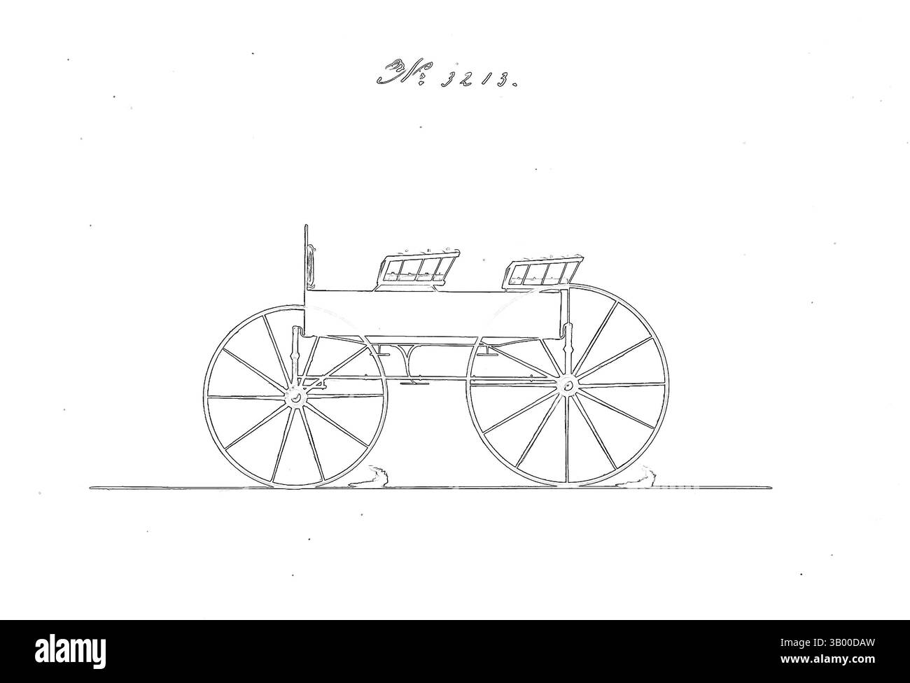 A stylized illustration of a vintage bicycle, featuring intricate wheel ...