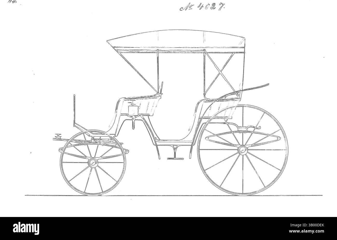 A vintage carriage is depicted with intricate lines and vibrant hues ...