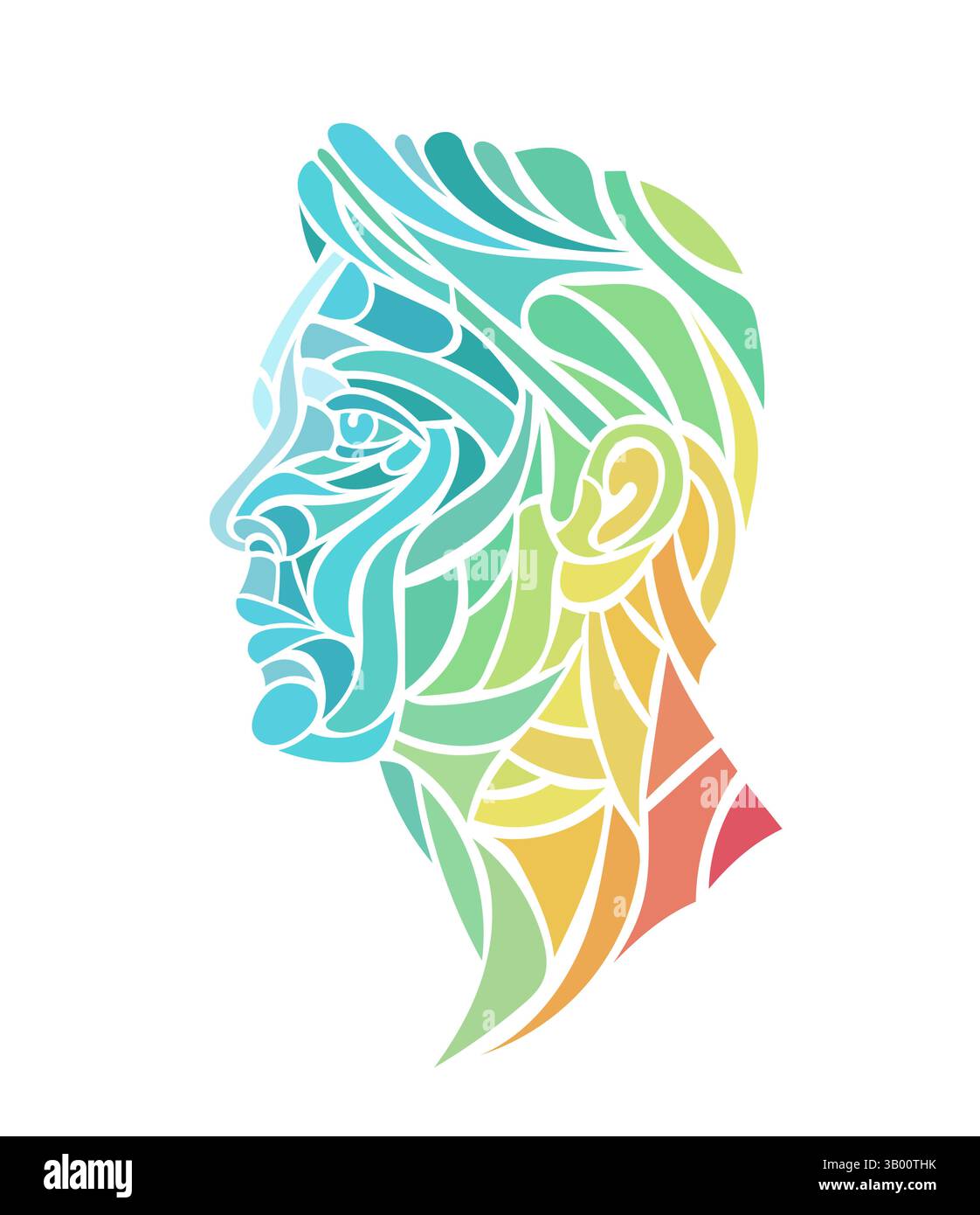 Creative abstract stylized view Stock Vector Images - Alamy