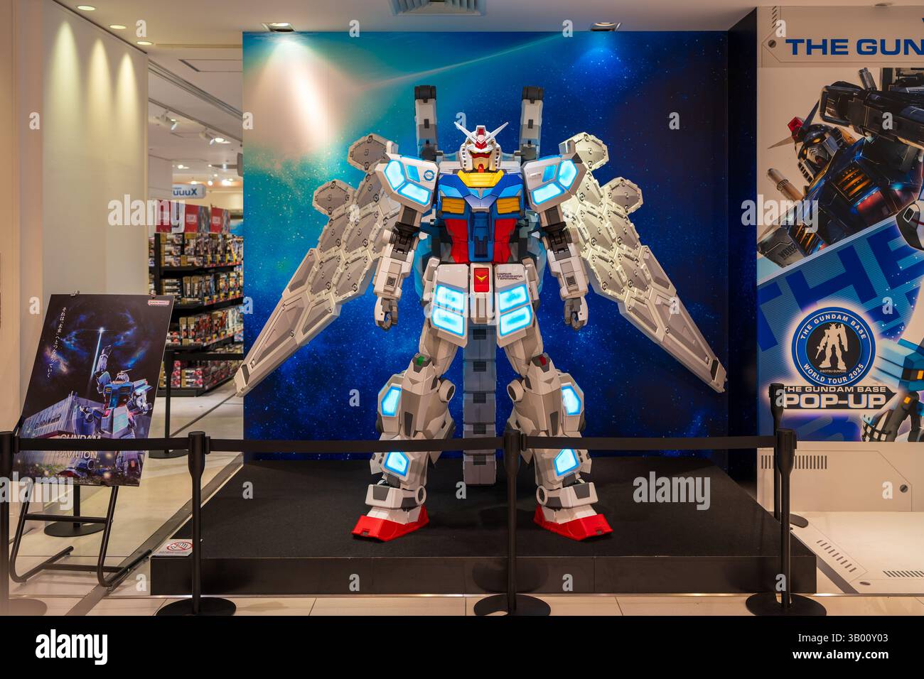 Osaka, Japan - April 22 2025 : THE GUNDAM BASE POP-UP WORLD TOUR in ...