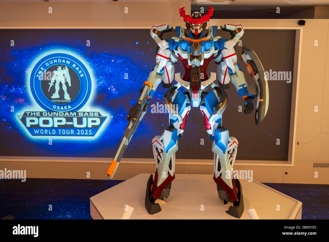 Osaka, Japan - April 22 2025 : THE GUNDAM BASE POP-UP WORLD TOUR in ...