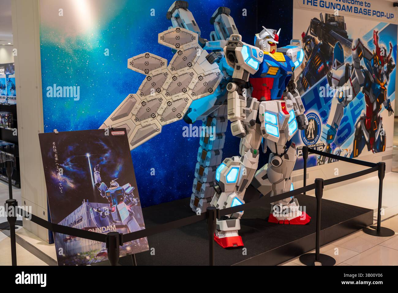 Osaka, Japan - April 22 2025 : THE GUNDAM BASE POP-UP WORLD TOUR in ...