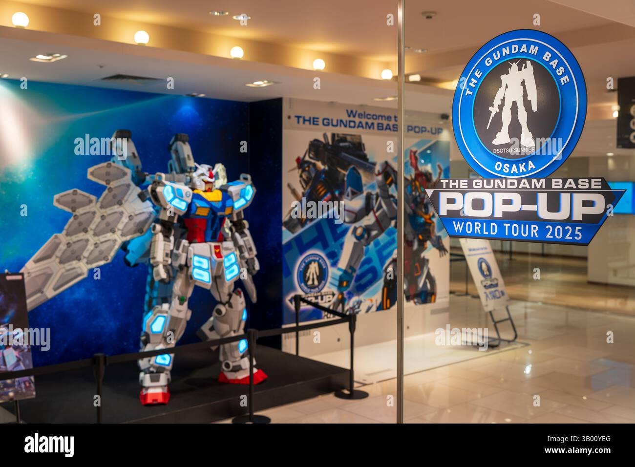 Osaka, Japan - April 22 2025 : THE GUNDAM BASE POP-UP WORLD TOUR in ...
