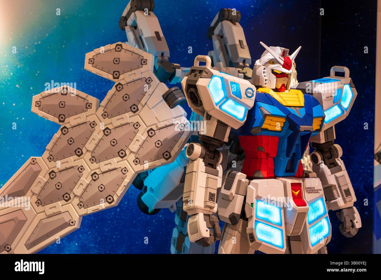Osaka, Japan - April 22 2025 : THE GUNDAM BASE POP-UP WORLD TOUR in ...