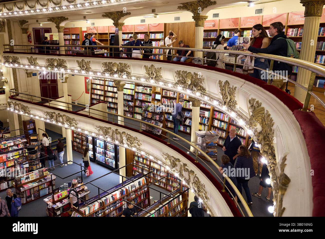Buenos Aires. 21st Apr, 2025. This photo taken on April 21, 2025 shows an interior view of ...