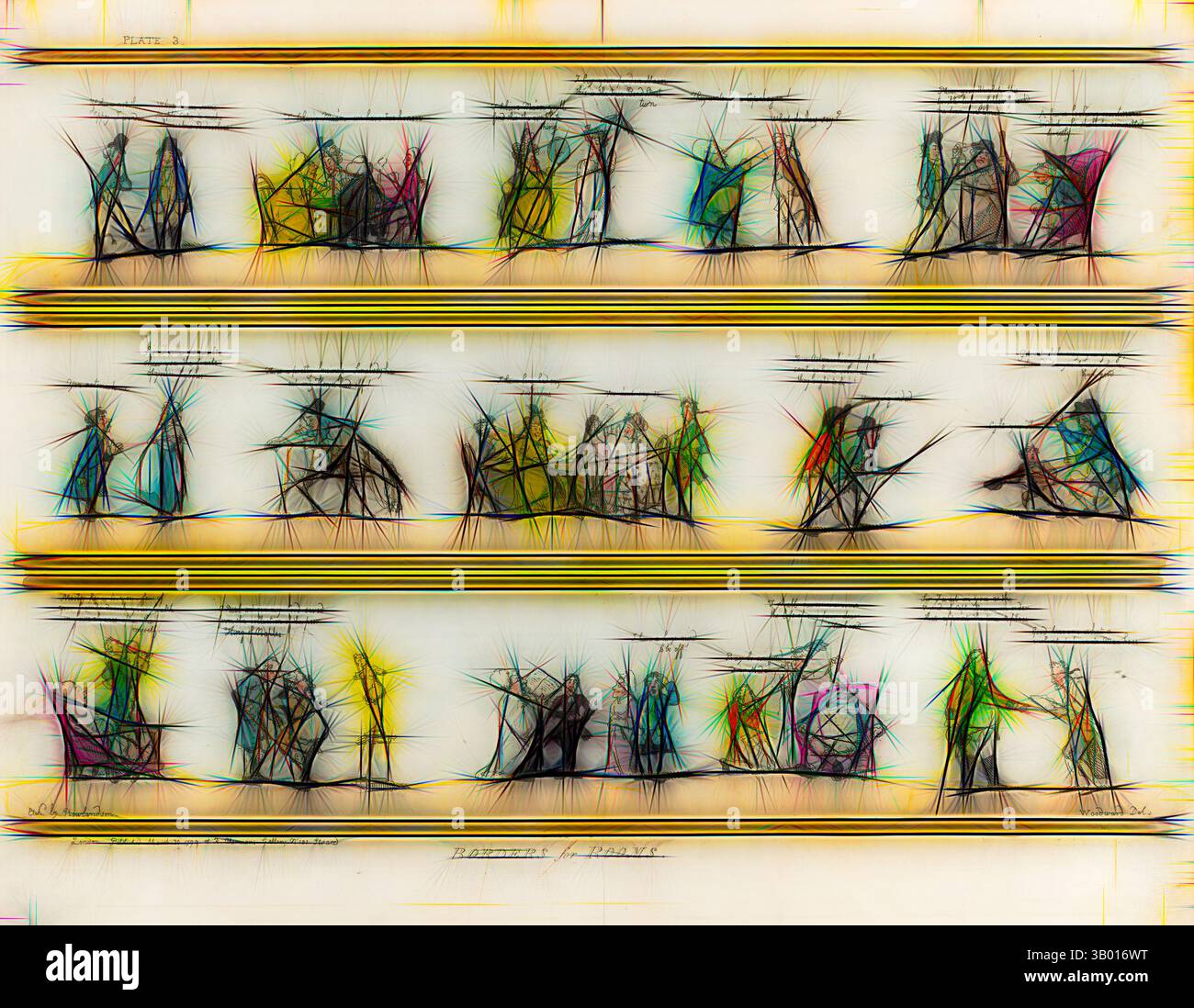 Abstract figures intertwine hi-res stock photography and images - Alamy