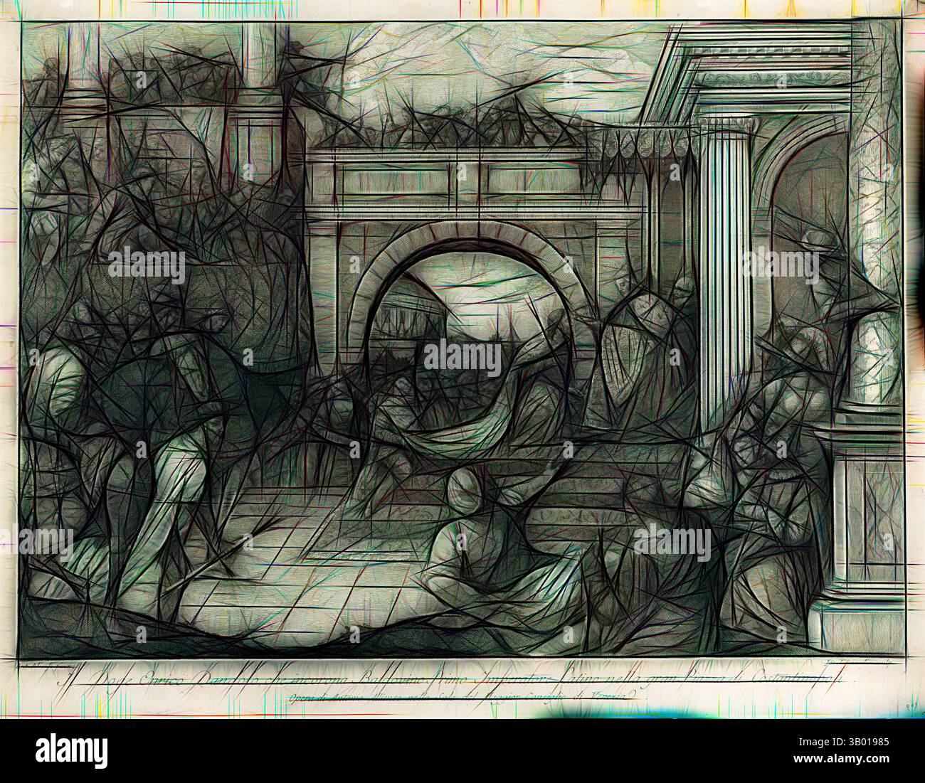 Chaotic scene unfolds hi-res stock photography and images - Alamy