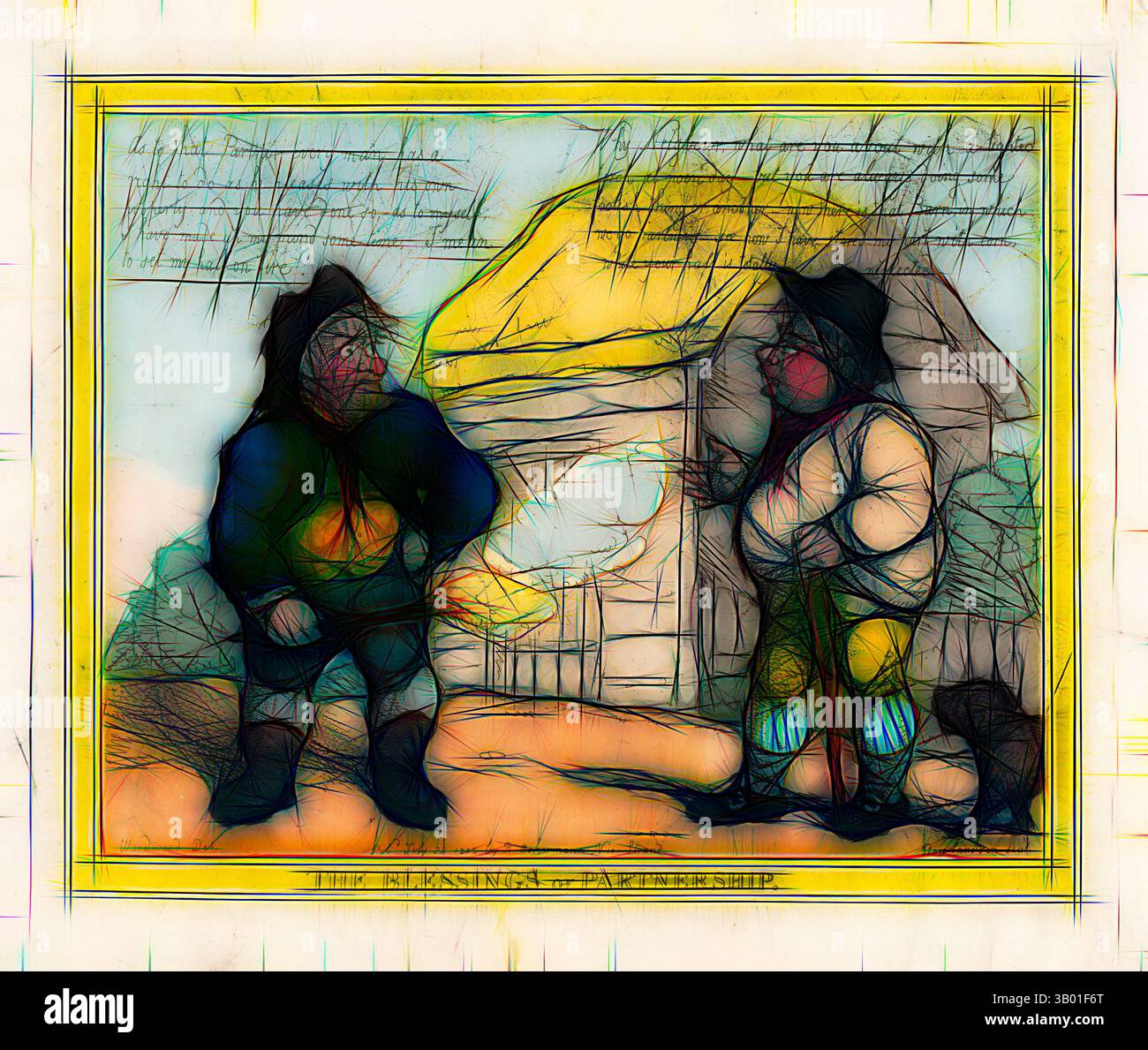 Dressed in heavy clothing typical of colder climates hi-res stock ...