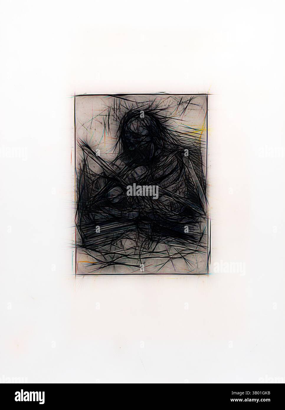 Fragmented figure emerges hi-res stock photography and images - Alamy