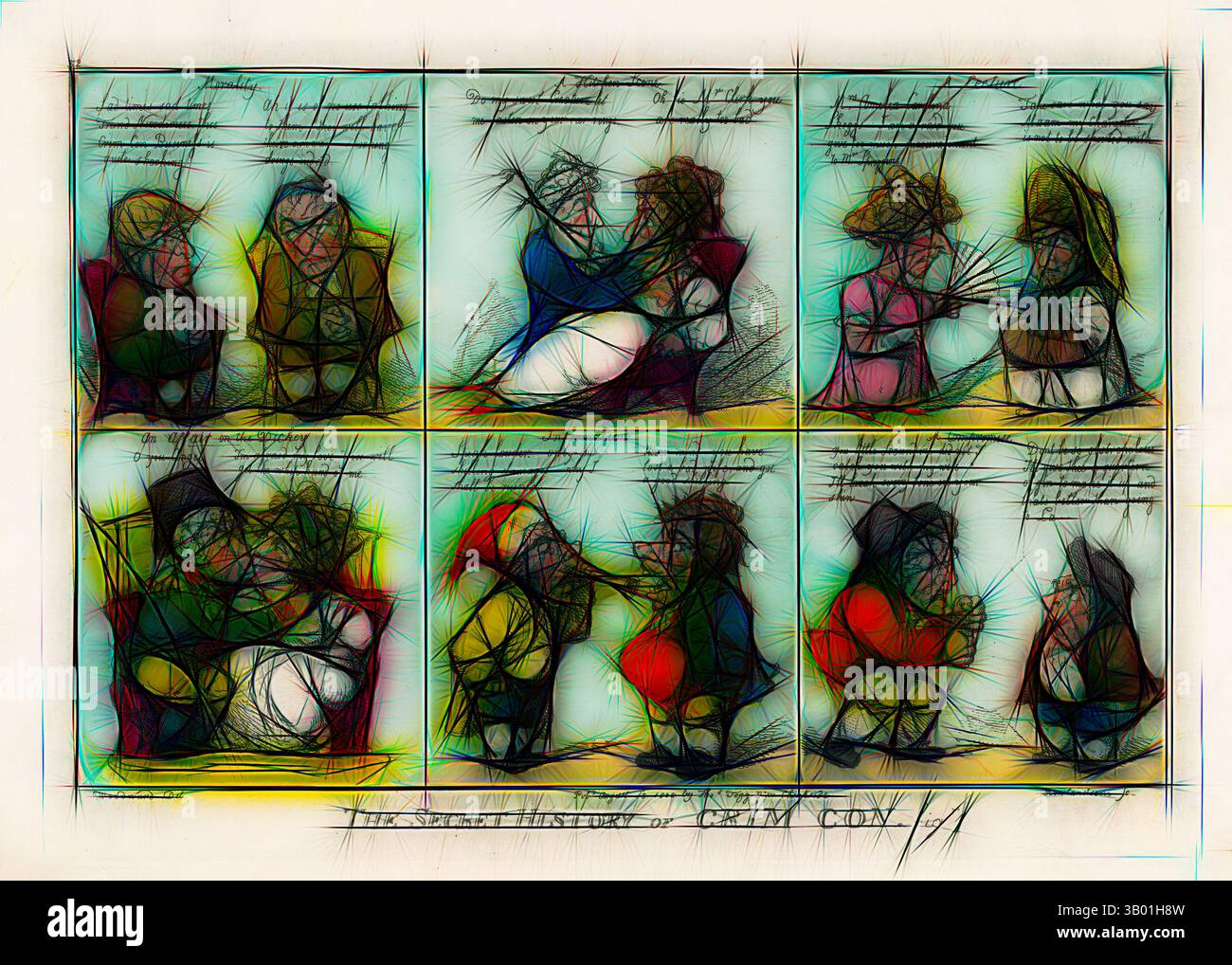 A whimsical comic strip features two characters engaged in a series of humorous conversations ...