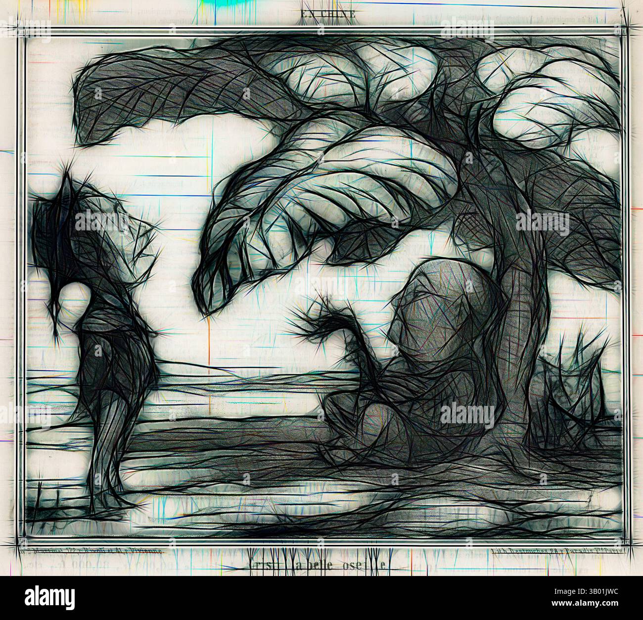 Stylized tree emerges hi-res stock photography and images - Alamy