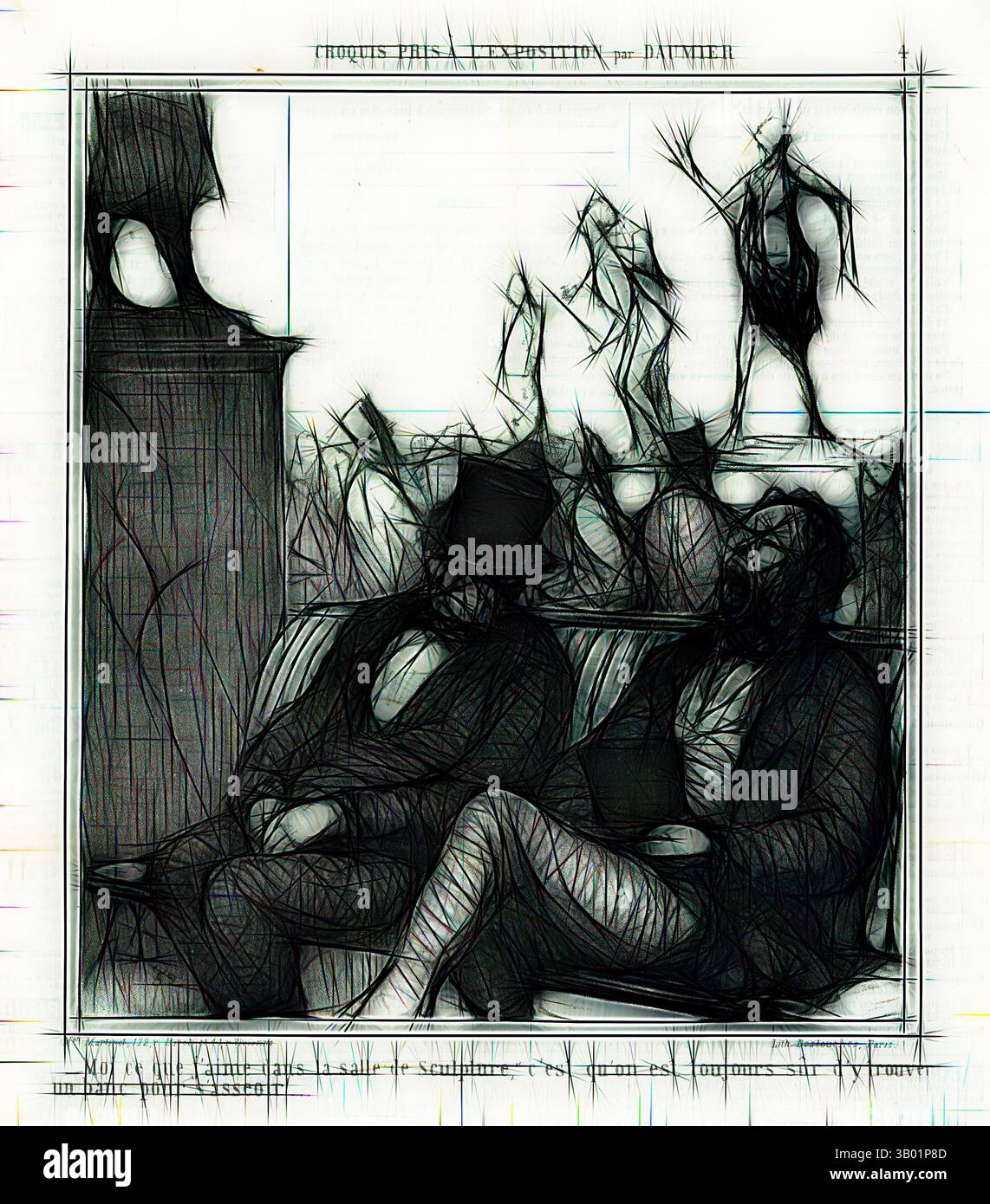 Two figures sit on a couch, deep in conversation, surrounded by an ...