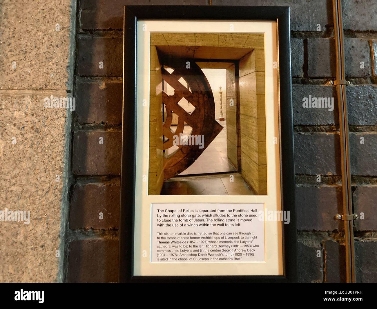 Liverpool Metropolitan Cathedral. Lutyens Crypt below. Arches and ...
