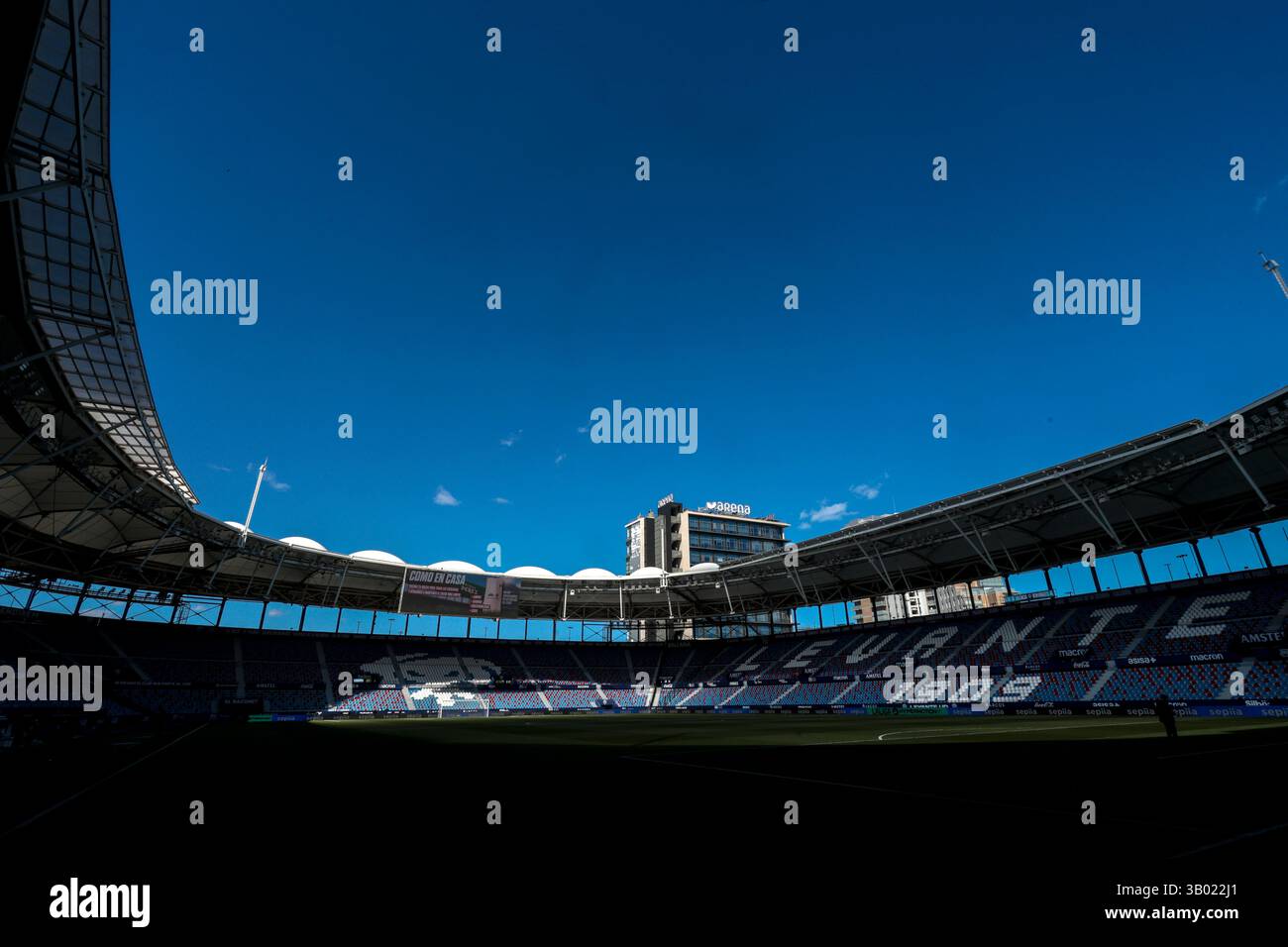 Ciutat de Valencia Stadium, home of the Levante UD in Valencia Stock ...