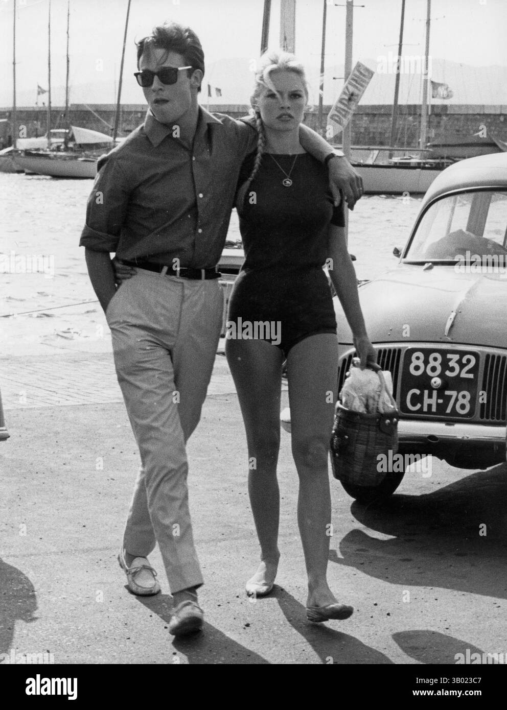 Nov. 24, 2010 - BRIGITTE BARDOT WITH Jacques Charrier IN ST. TROPEZ ...