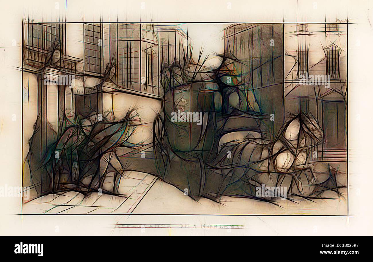 Fragmented yet dynamic portrayal of city life hi-res stock photography ...