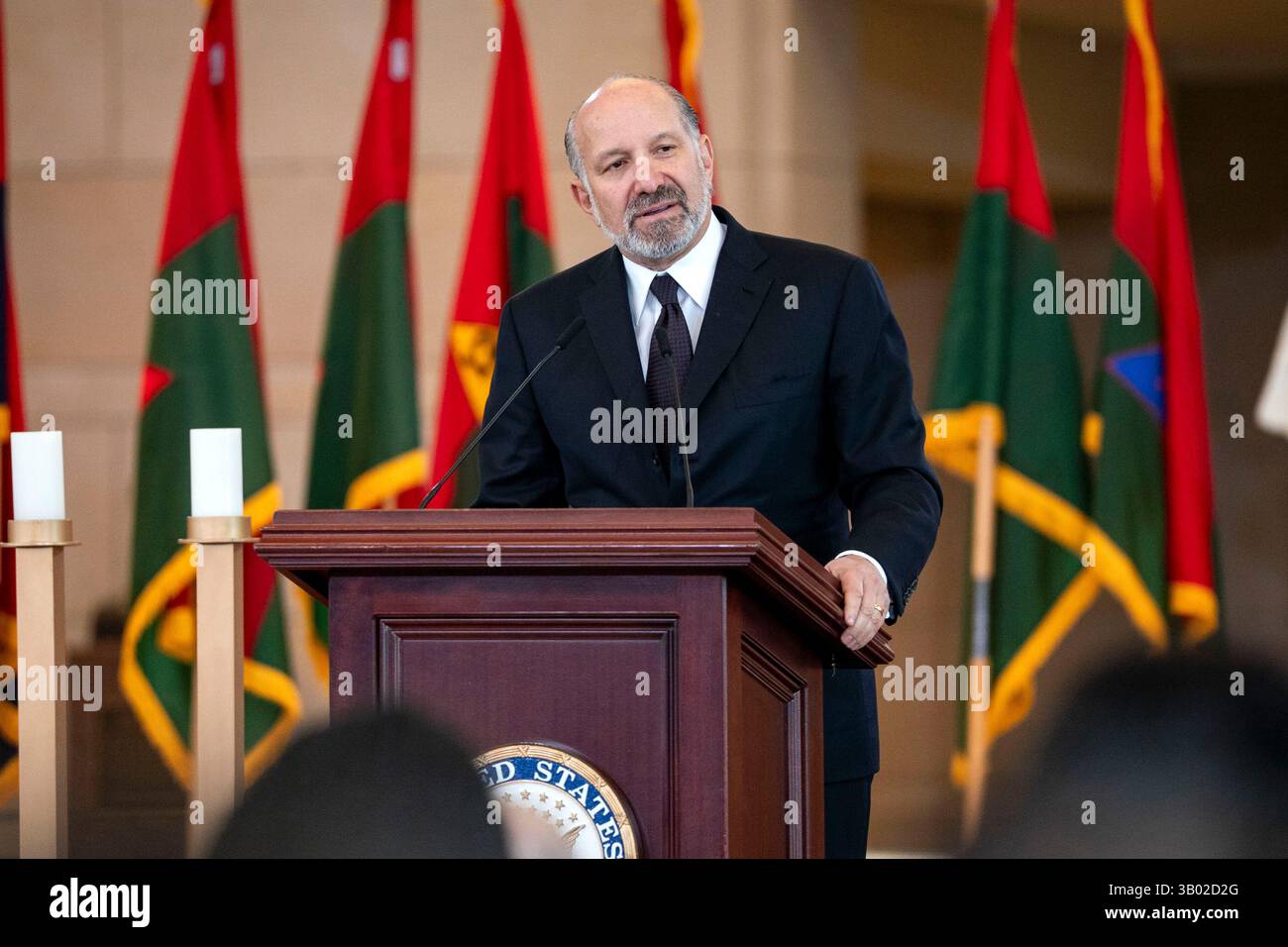Washington, United States. 23rd Apr, 2025. Secretary of Commerce Howard ...
