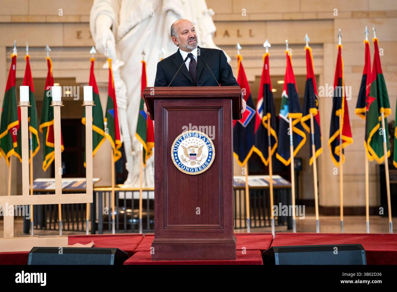 Washington, United States. 23rd Apr, 2025. Secretary of Commerce Howard ...