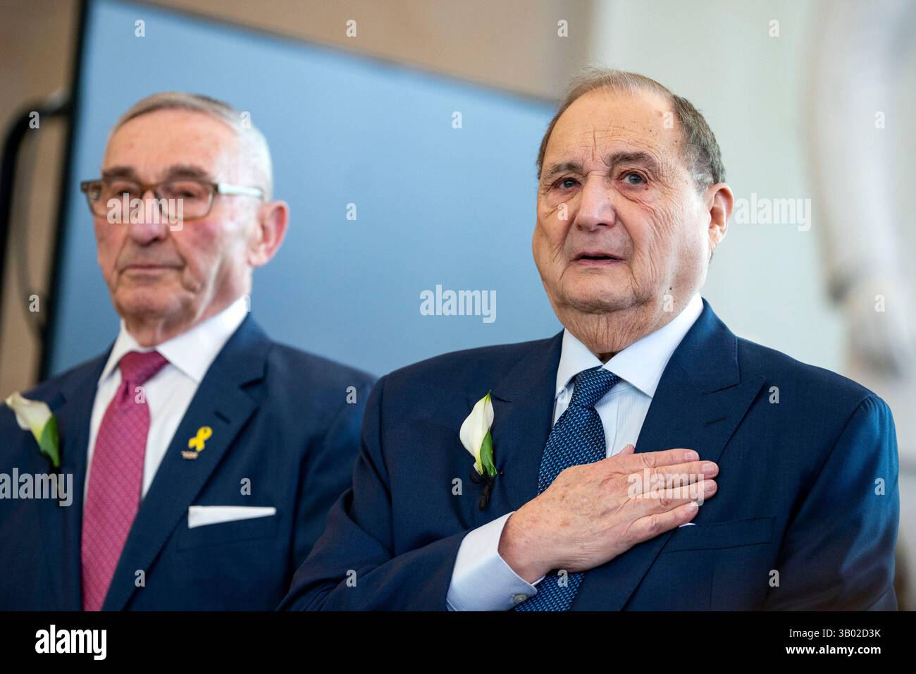 Washington, United States. 23rd Apr, 2025. Abraham Foxman becomes ...