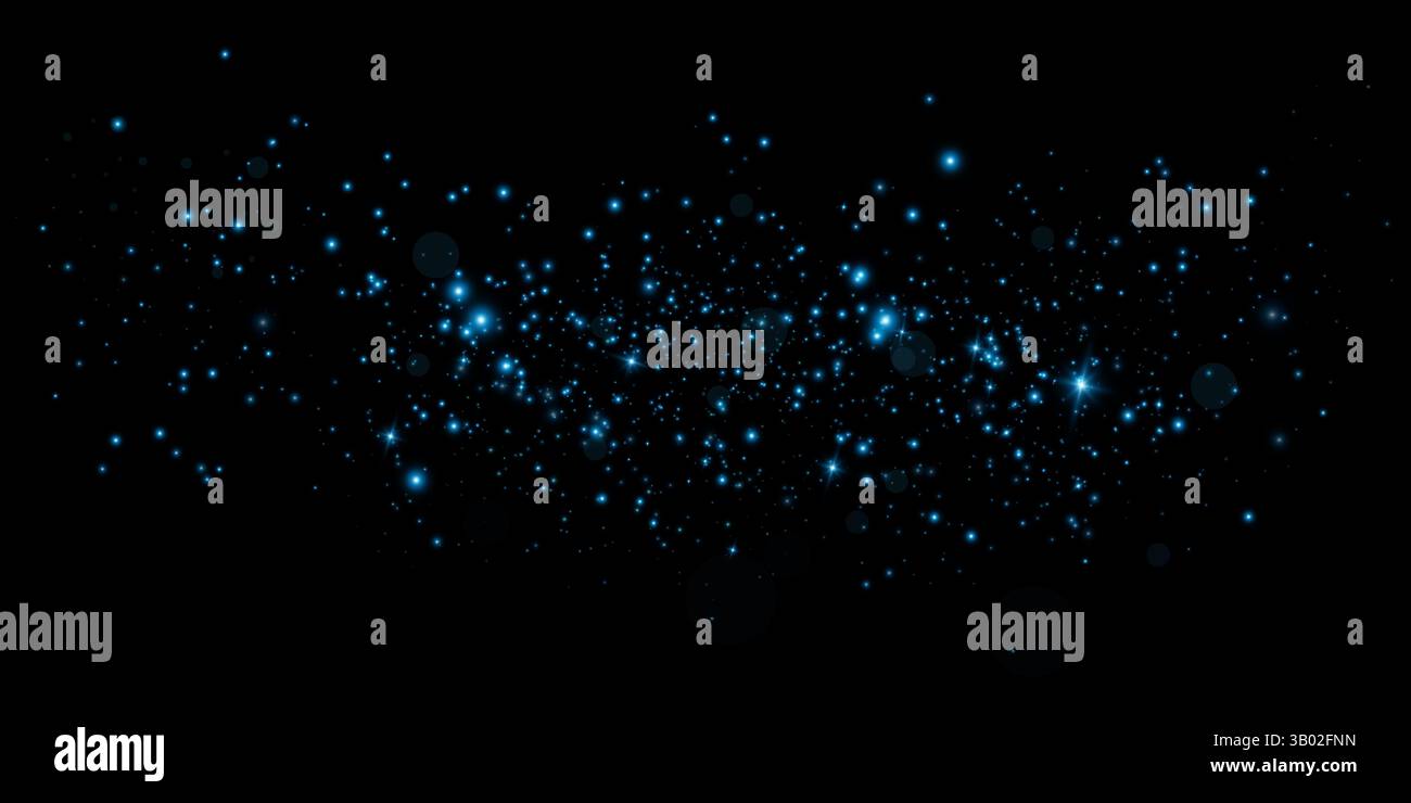 Starry Night A Stunningly Beautiful Array of Radiant Light Illuminate ...