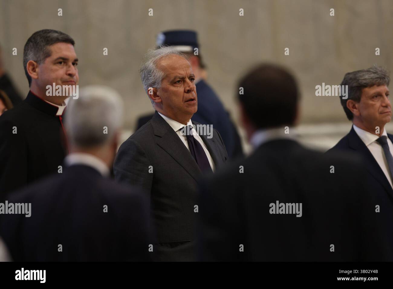 Roma, . 23rd Apr, 2025. Città del Vaticano, 23 aprile 2025: La premier ...