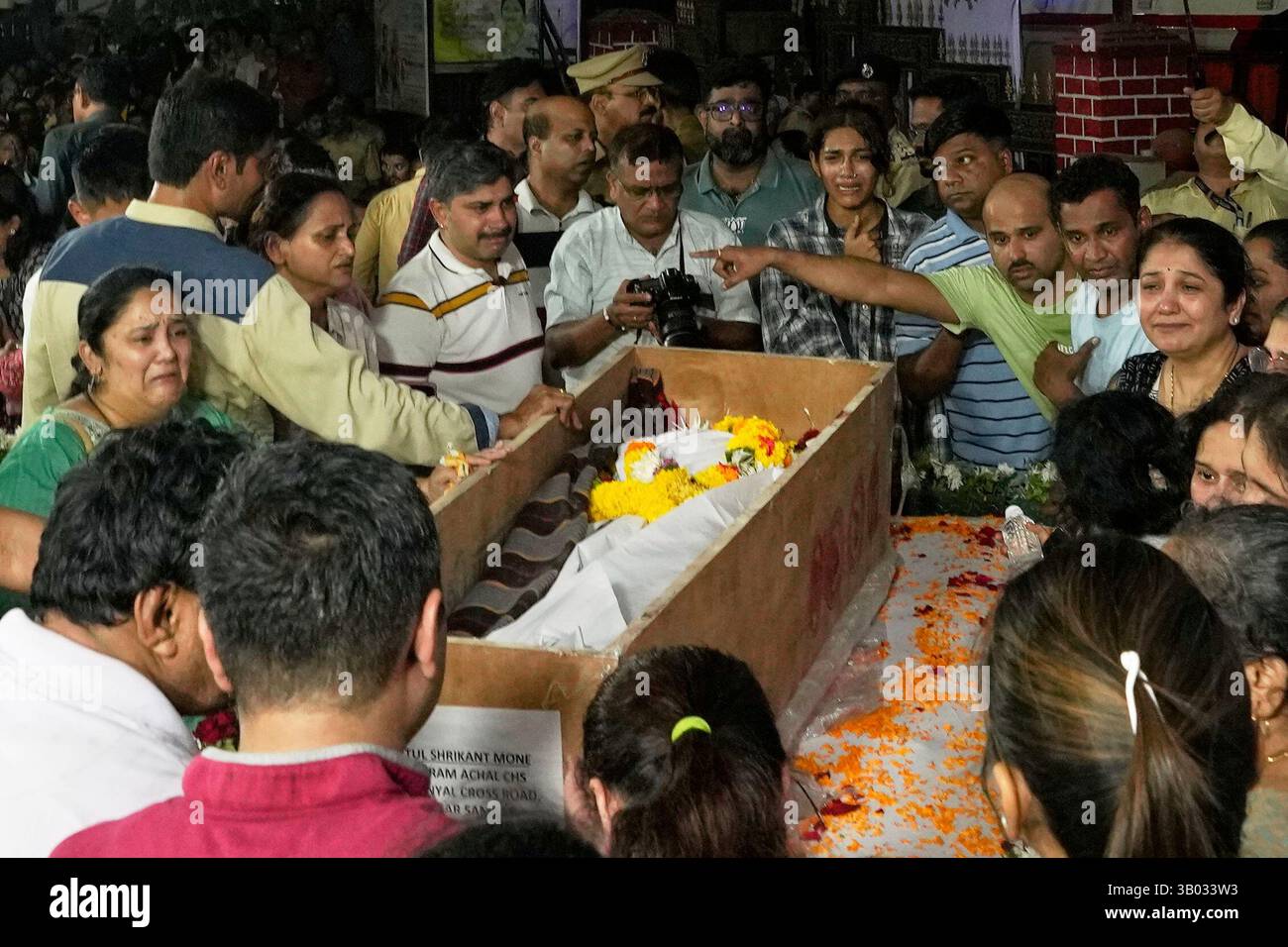Mourners pay last respect to Atul Mone, victim in a deadly attack on ...