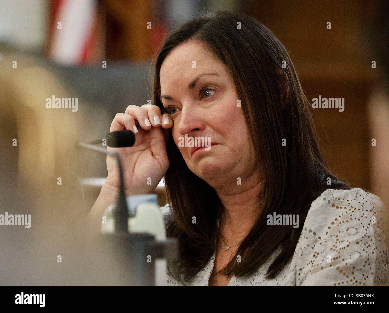 Witness Kerry Roberts emotionally describes the injuries to John O ...