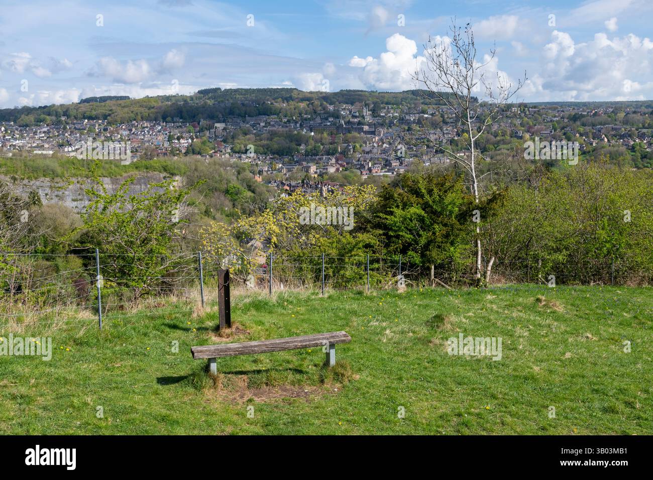 Spring walk matlock bath derbyshire hi-res stock photography and images ...