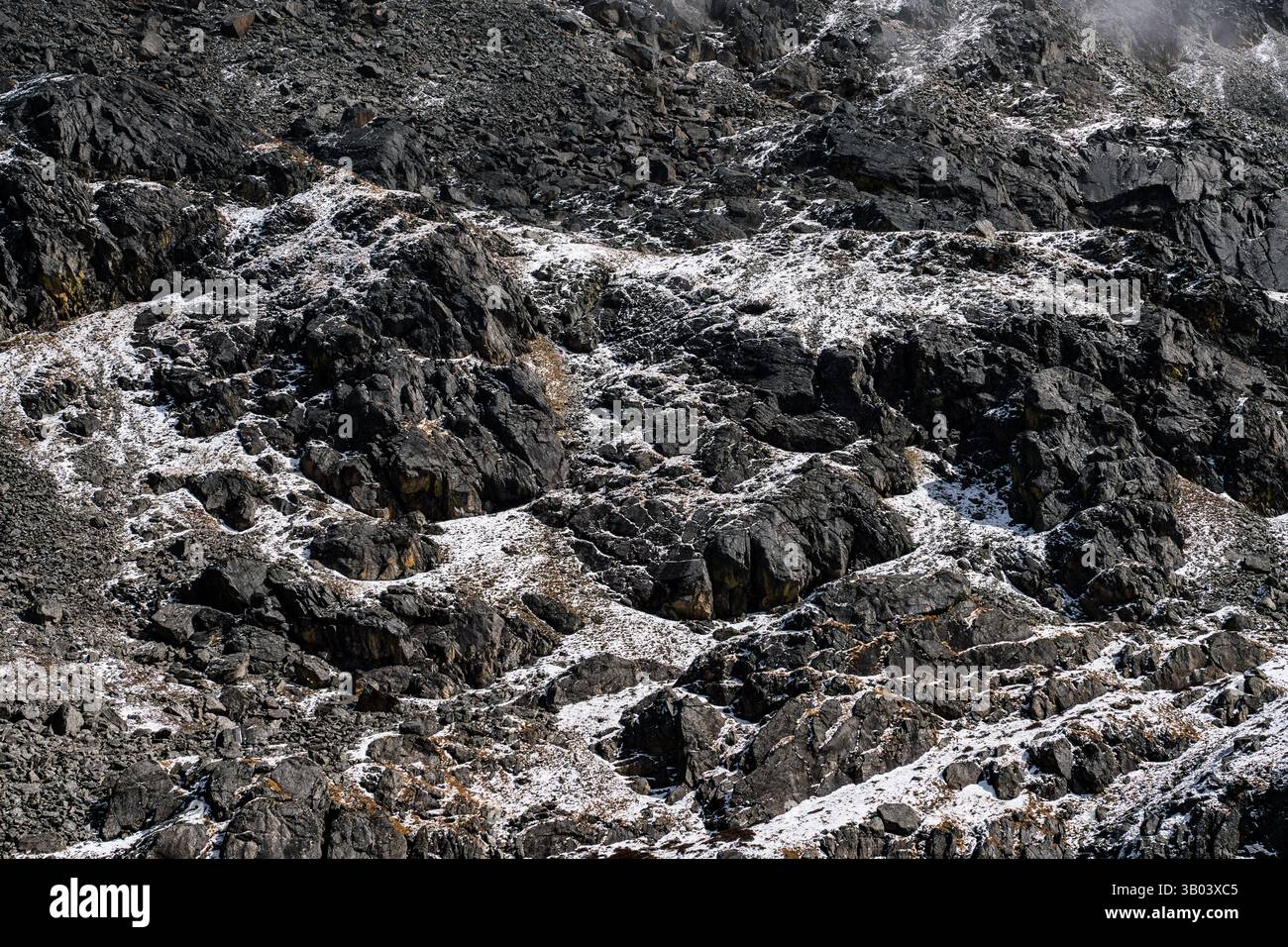 Rocky patterns high himalayas hi-res stock photography and images - Alamy