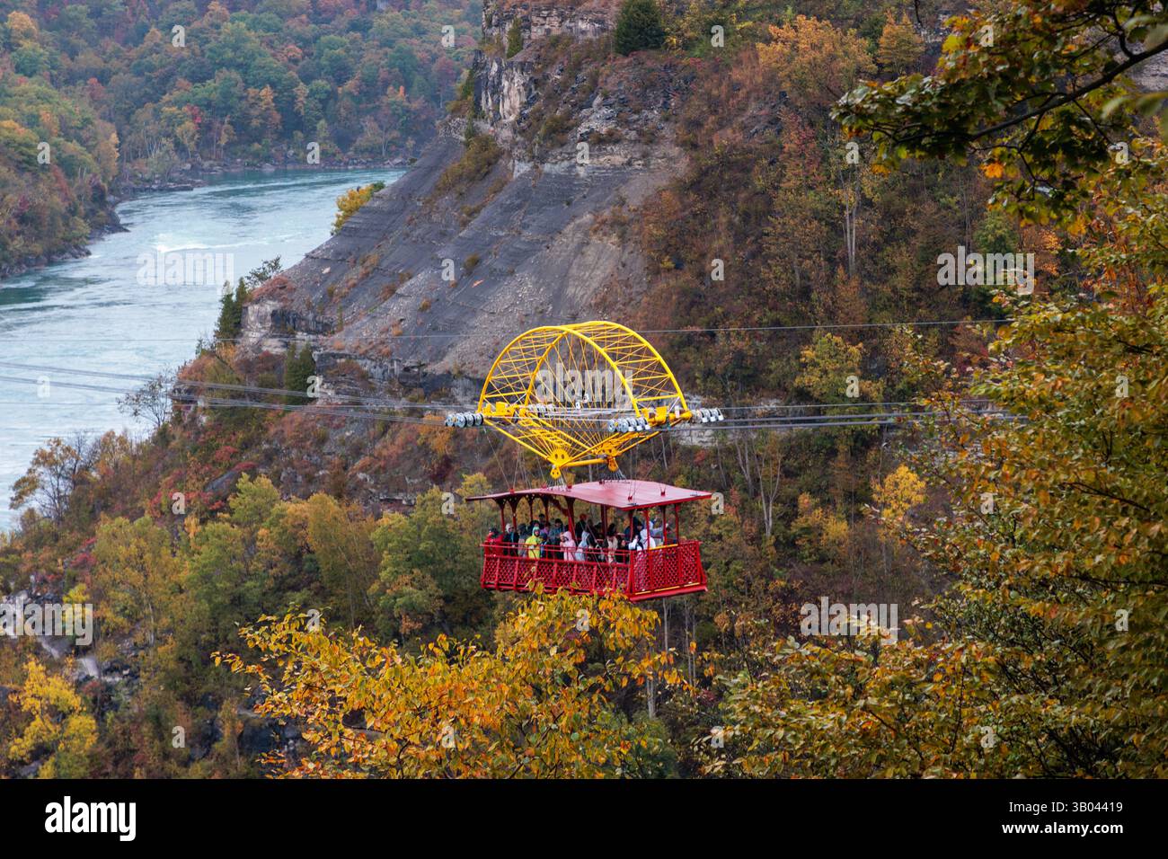Niagara Falls, Canada - October 13, 2024: Niagara Falls Whirlpool Aero ...