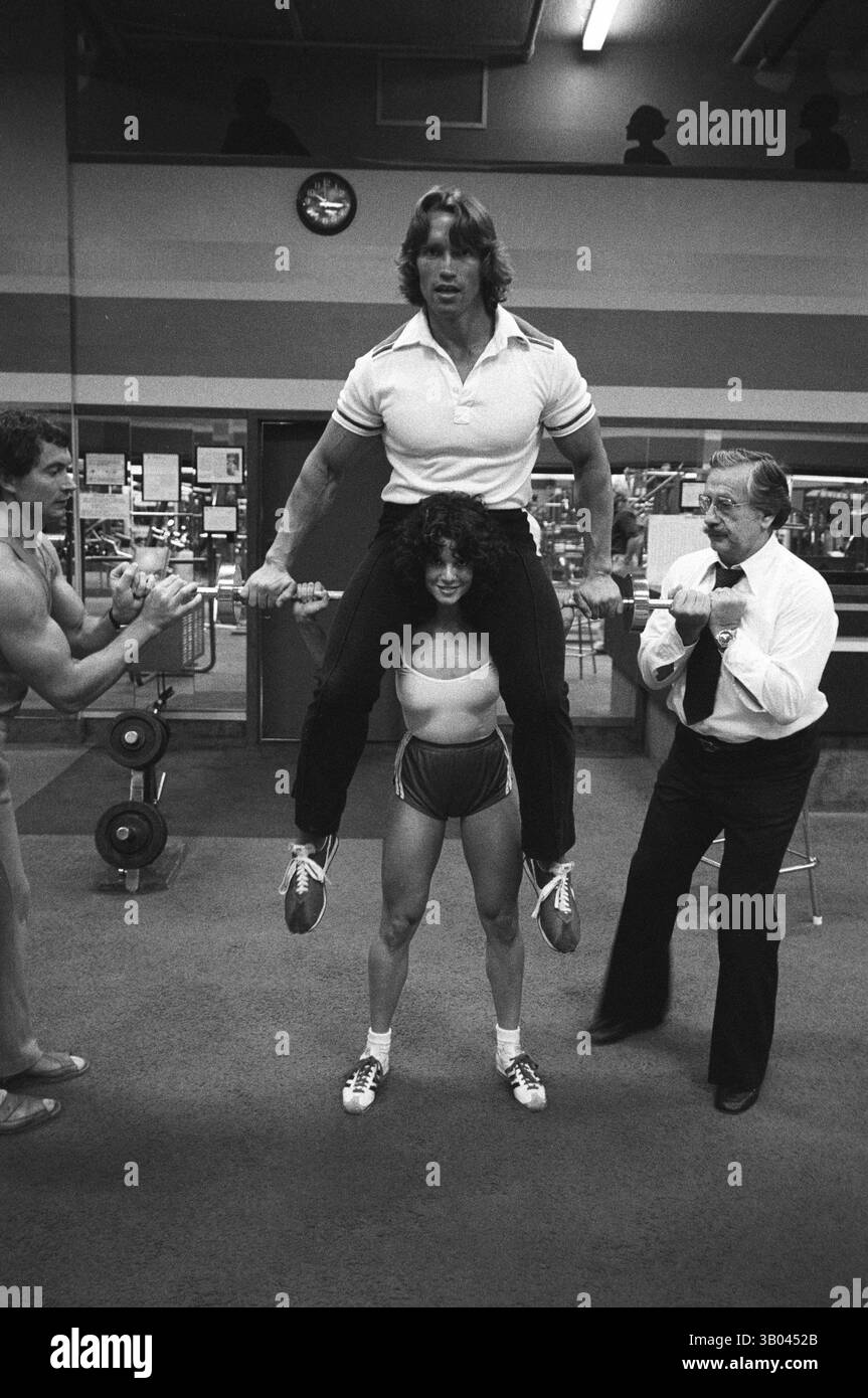 Mar 25, 1979; Los Angeles, CA, USA; Professional bodybuilder ARNOLD ...