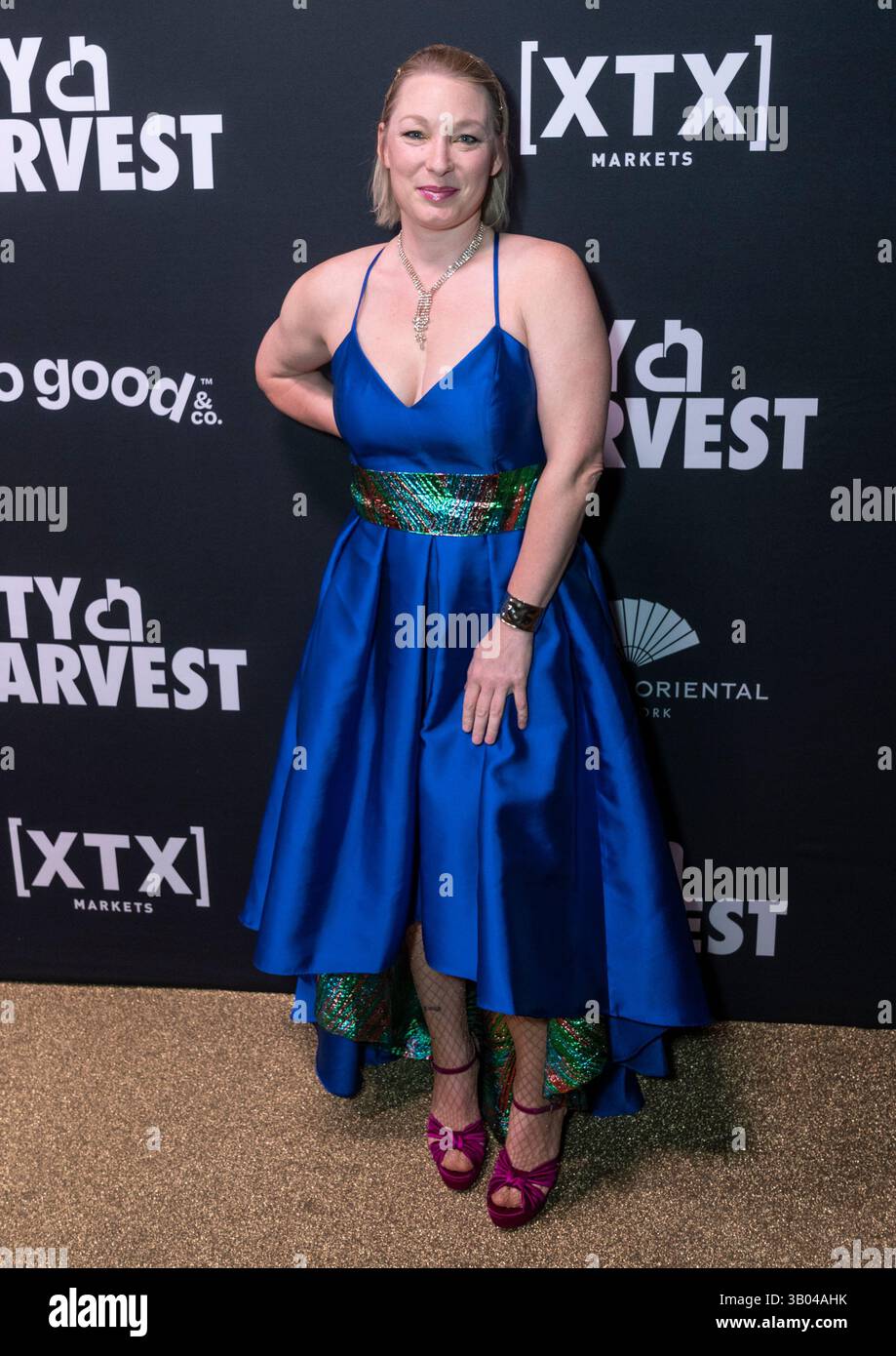 Emma Bengtsson attends City Harvest 2025 Gala at Cipriani 42nd Street ...