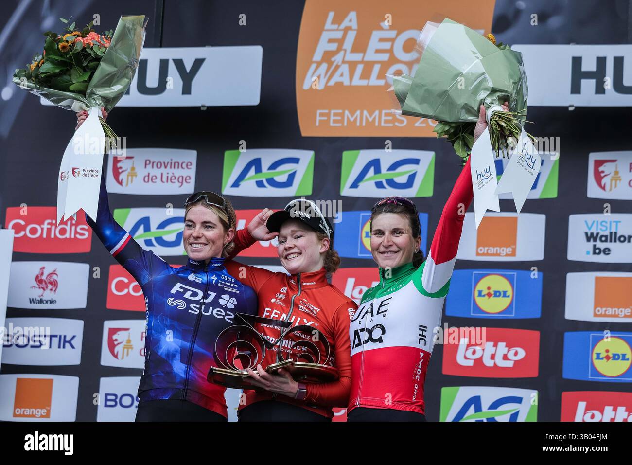 Germany. 23rd Apr, 2025. iRadsport UCI World Tour Women Elite La Fleche Wallonne Femmes am 23.04 ...