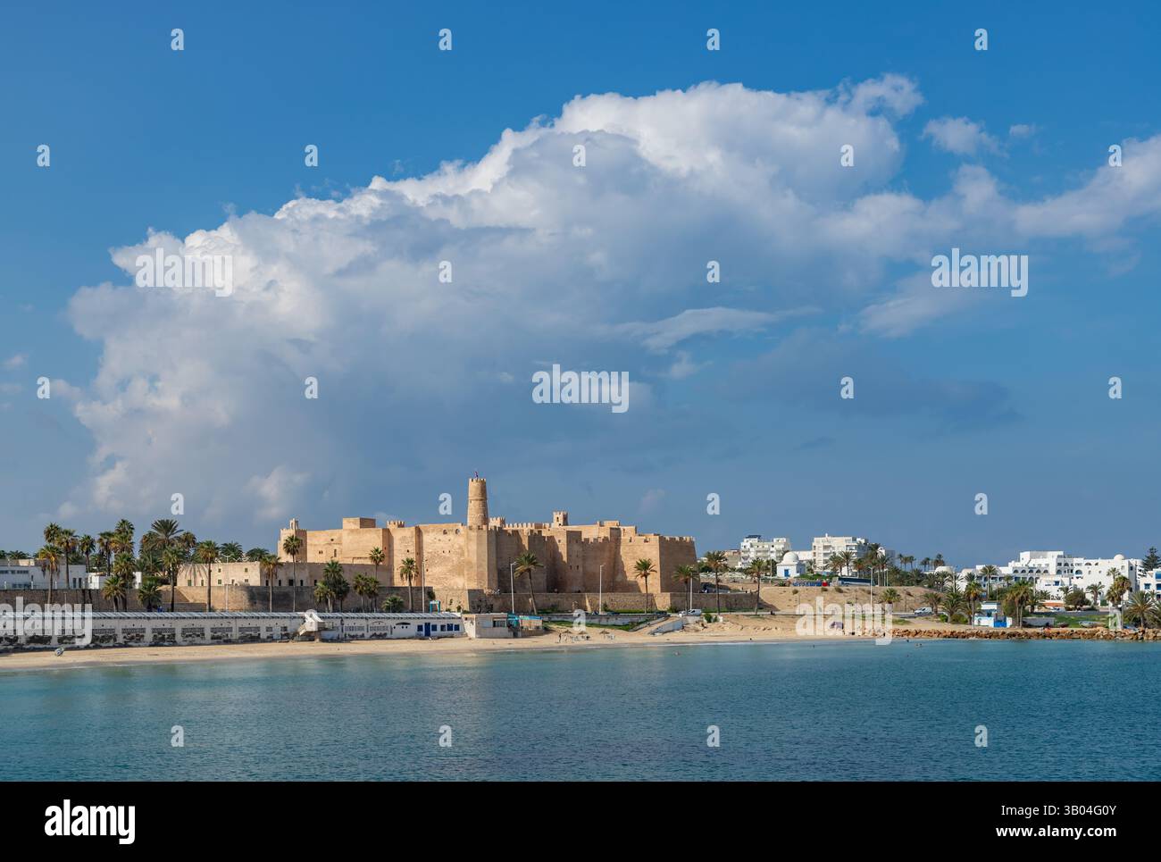 Monastir tunisia beach bay hi-res stock photography and images - Alamy