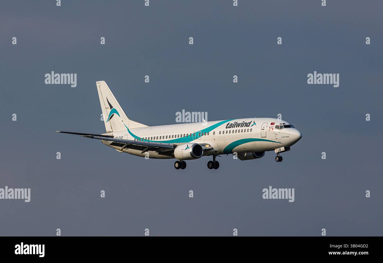 Zurich, Switzerland, 4th Aug 2024: A Boeing 737-4Q8 from Tailwind ...