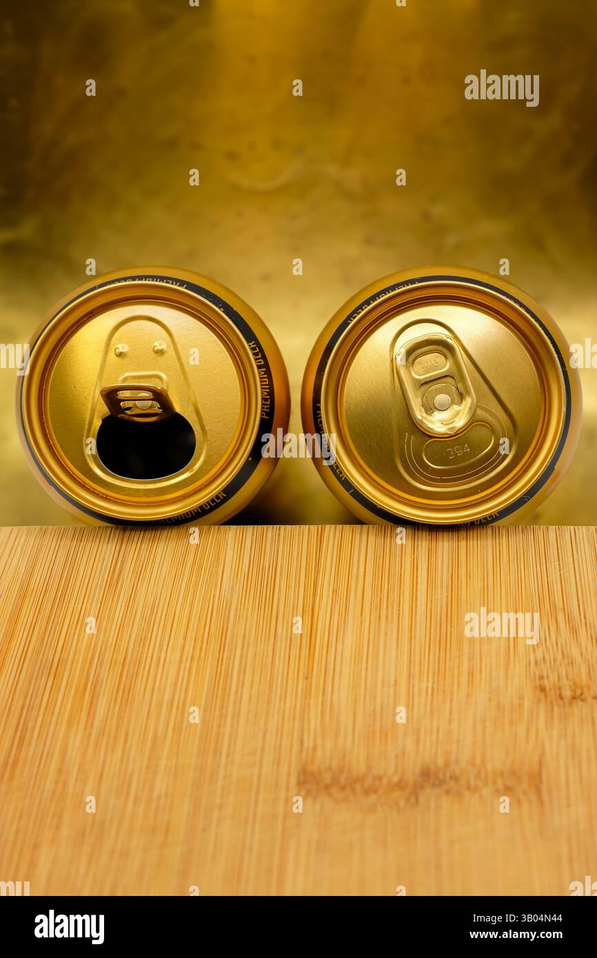 Empty filled beer cans hi-res stock photography and images - Alamy