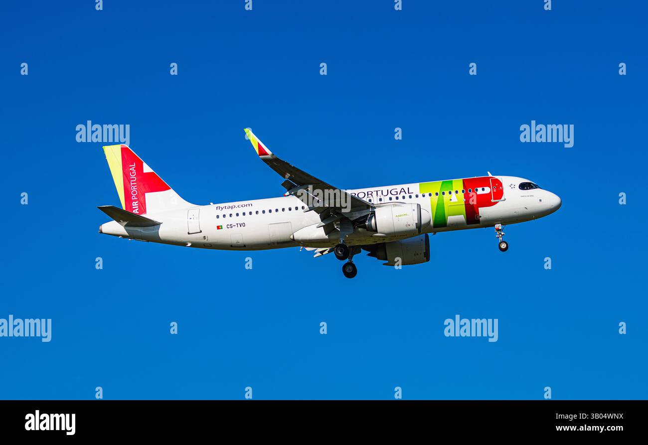 Zurich, Switzerland, 11th Apr 2025:: An Airbus A320-251N (Airbus ...