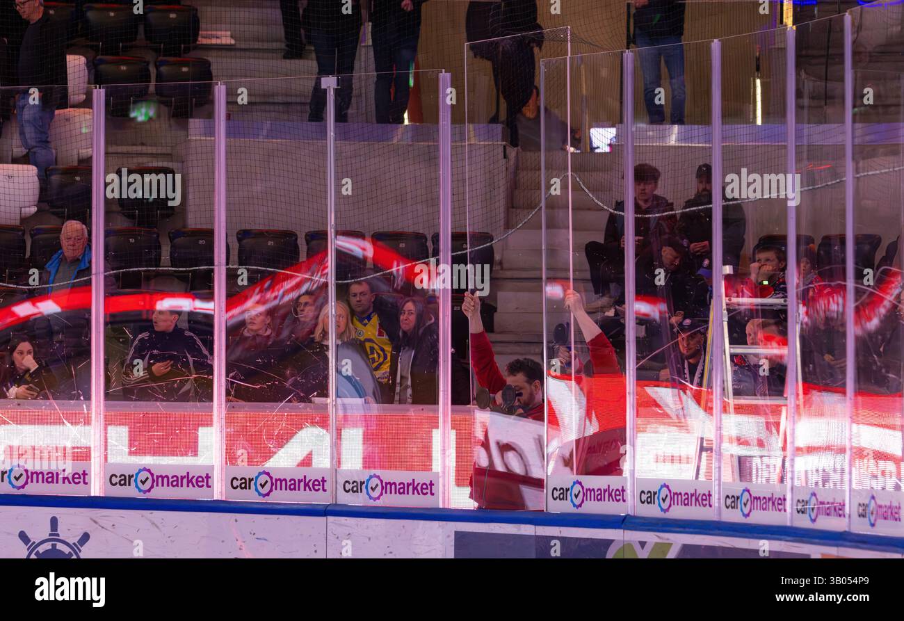 Bassersdorf, Switzerland, 22nd Mar 2025: During the second third break ...