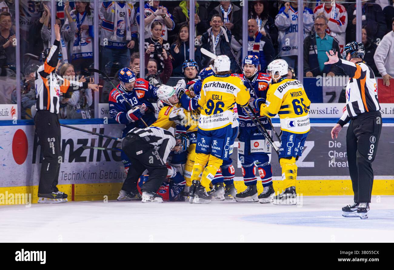 Zurich, Switzerland, 3rd Apr 2025: The two head referees Michael ...
