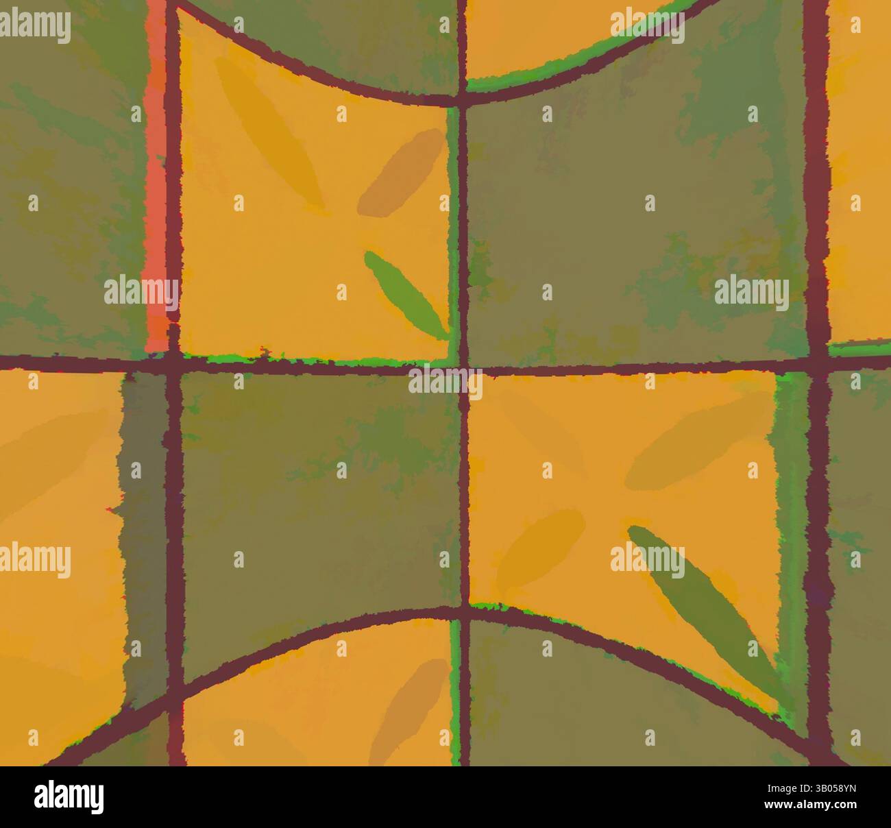 Pattern curves alternating color hi-res stock photography and images ...
