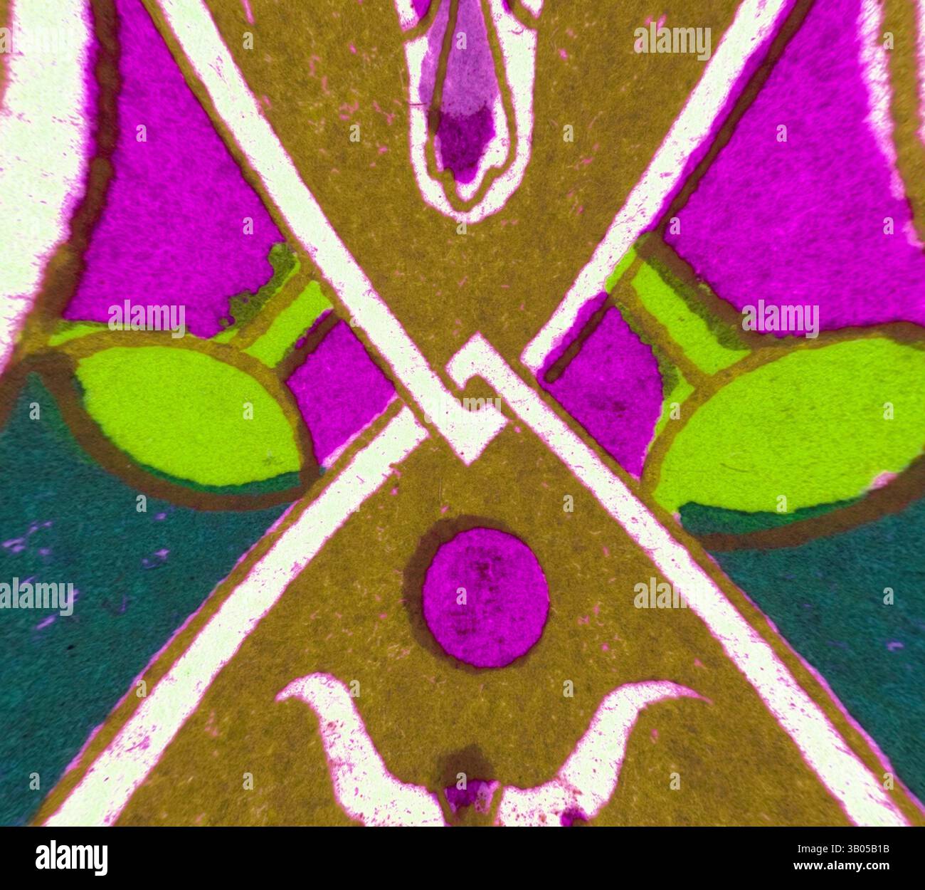 Intertwining geometric forms create hi-res stock photography and images ...