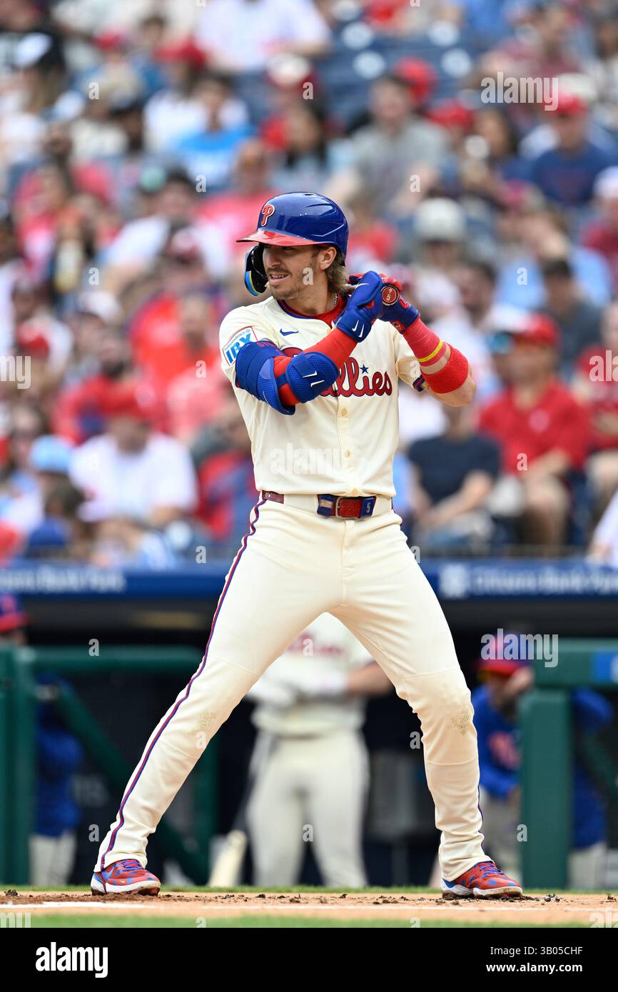 PHILADELPHIA, PA - APRIL 19: Philadelphia Phillies second base Bryson ...